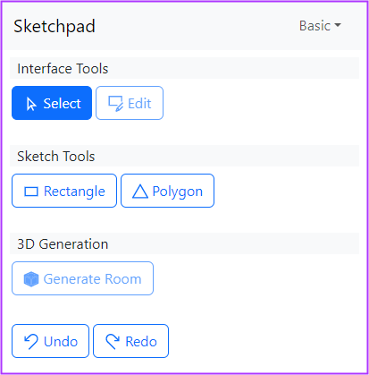 How to navigate the Basic and Intermediate sketchpad modes – Virtual Worlds