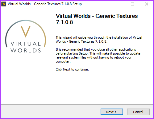 How to download and install catalogues – Virtual Worlds