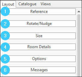 How to use the layout tab of the control panel – Virtual Worlds