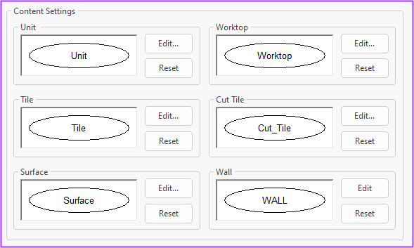 Content Settings for 2D diagrams on Virtual Worlds – Virtual Worlds